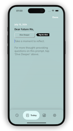 Prompted Journal - free journaling app with daily journal prompts